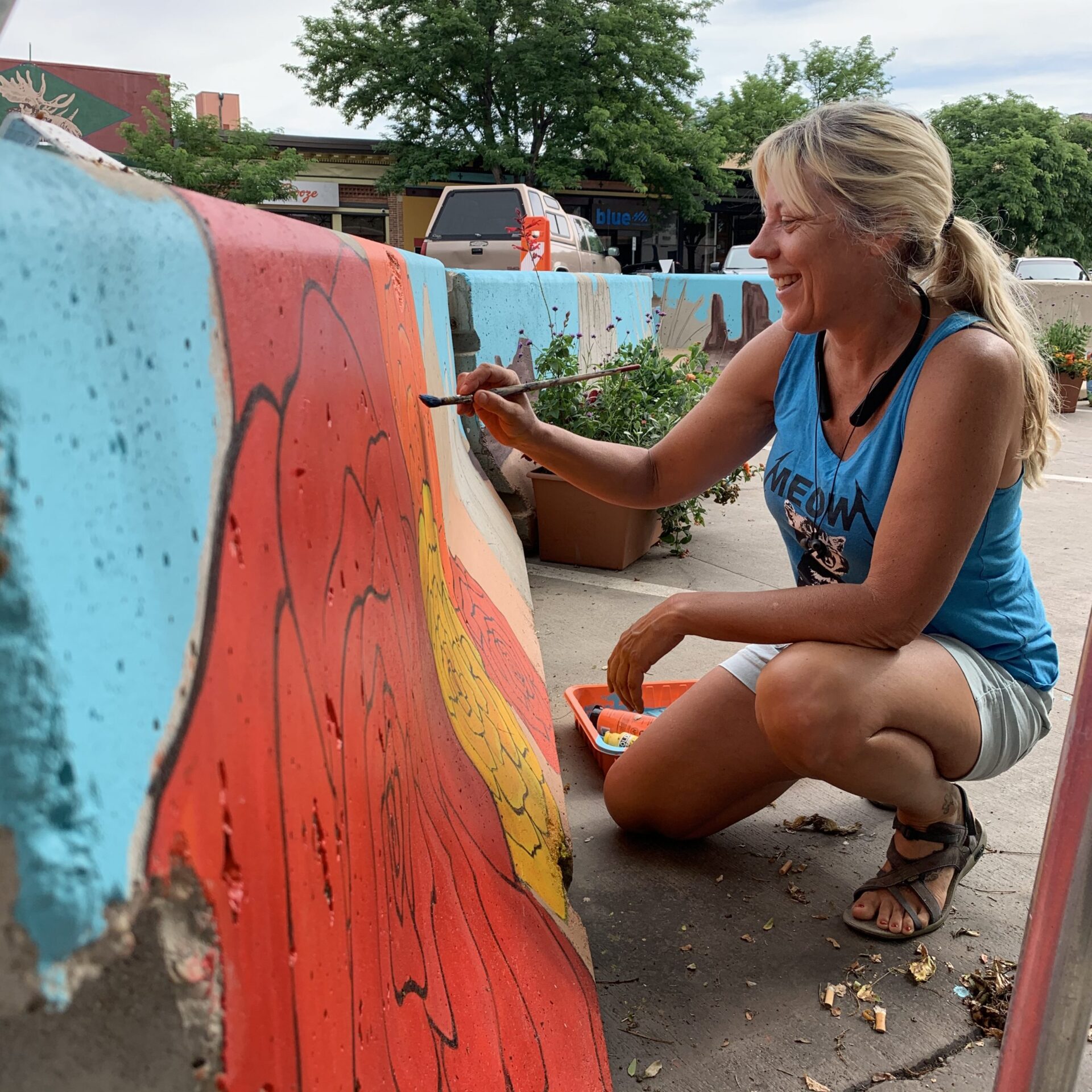 Art in Public Places: Murals - The Lincoln Center