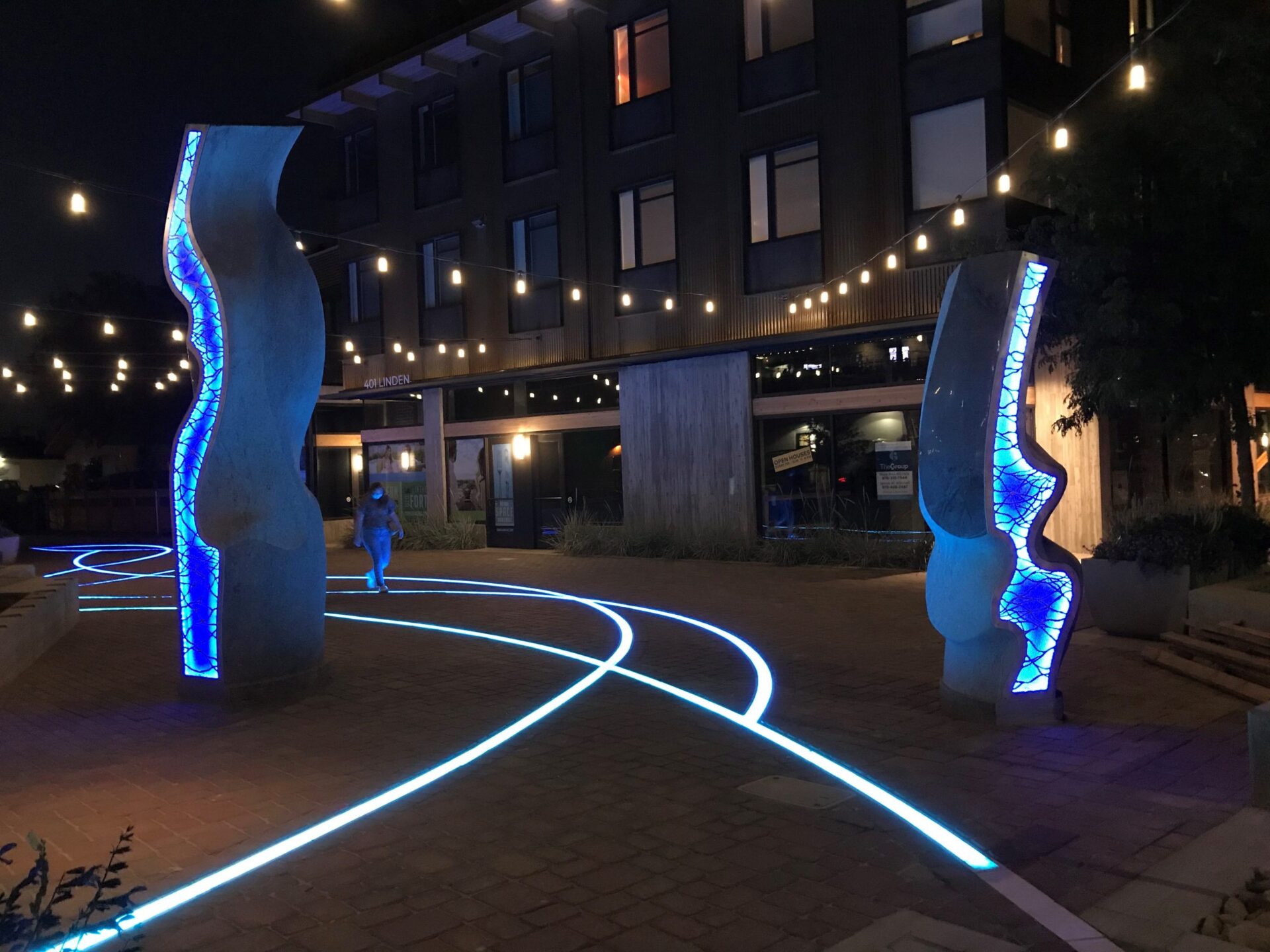 New Art In Public Places Artwork Installed Downtown The Lincoln Center